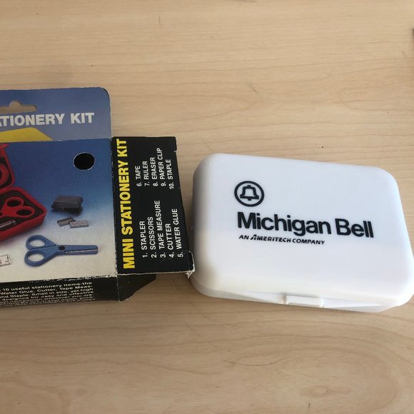 Michigan Bell | Office | New Michigan Bell Travel Stationary Kit Mini ...